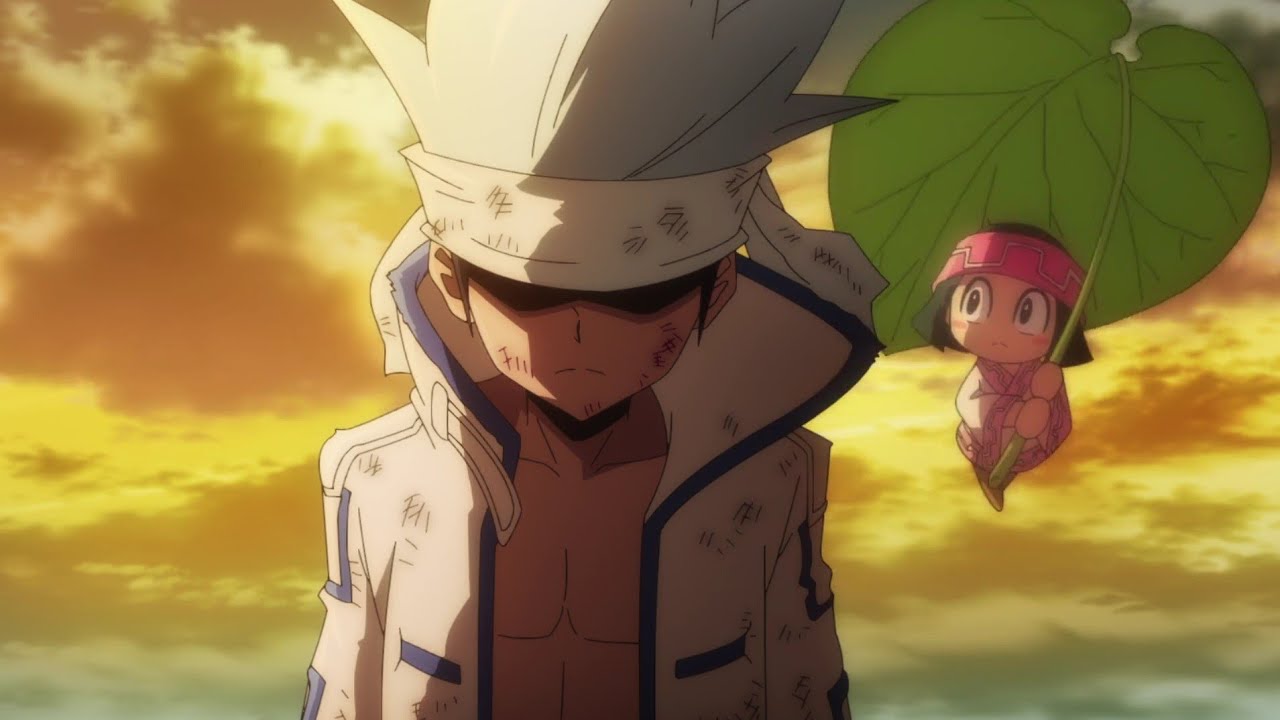 Horohoro vs Brocken meyer | Shaman King 2021 episode 35 - MzMzMMz