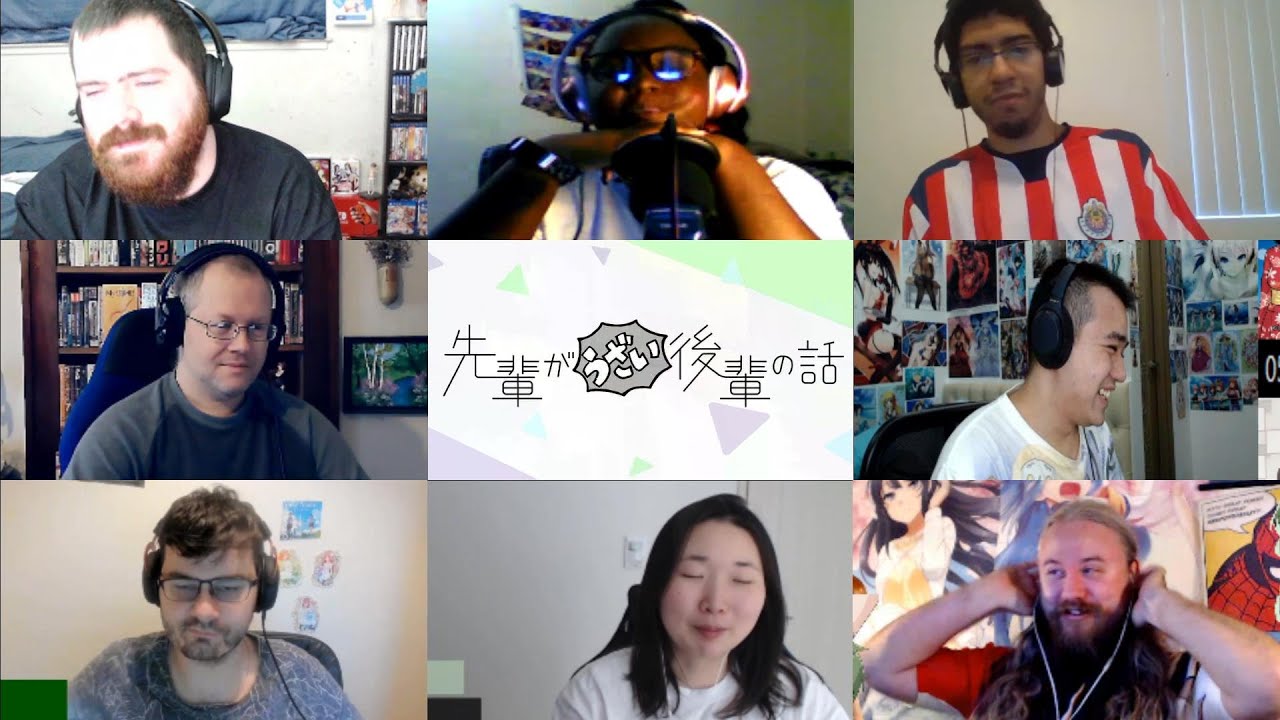 【海外の反応】先輩がうざい後輩の話 5話 Senpai ga Uzai Kouhai no Hanashi Episode 5 reaction - MzMzMMz