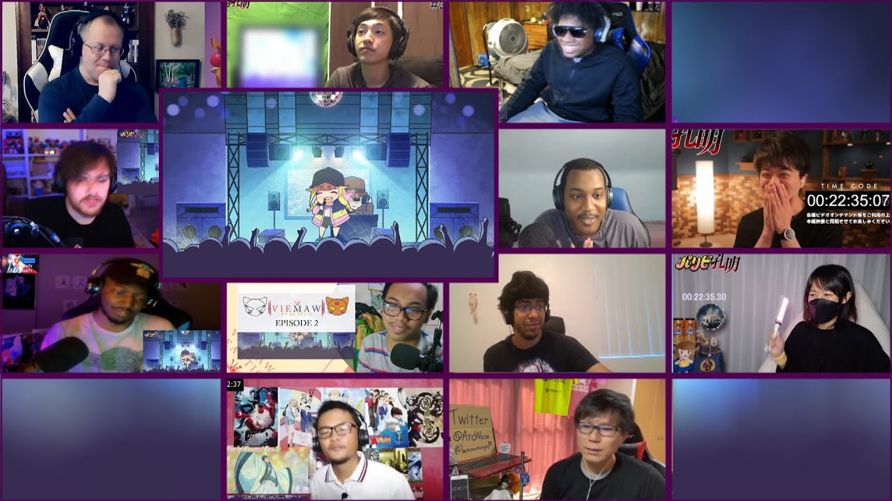 Ya Boy Kongming! Paripi Koumei Ending 「Feeling Good」 - React Mashup (パリピ孔明ED) - MzMzMMz