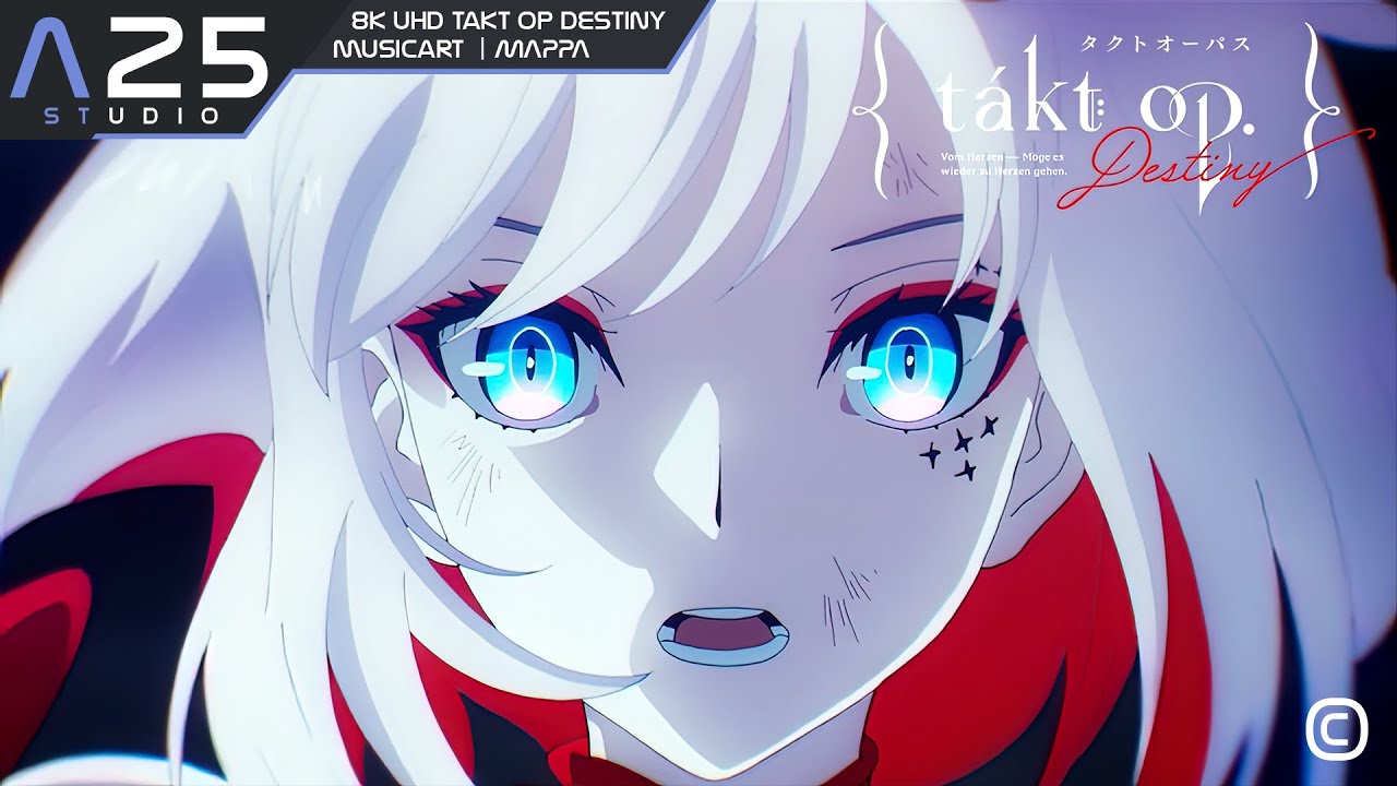 8K UHD takt op destiny anime / takt op destiny musicart | SUB - MzMzMMz