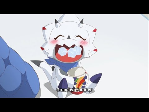 Gammamon likes to eat crunchy things | Digimon Ghost Game - episode 27 ...