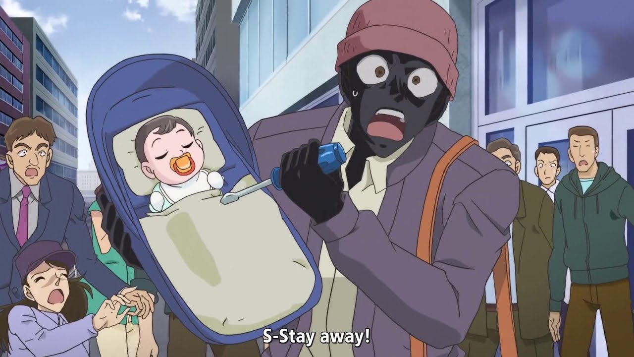 Zero - No Tea Time Episode 6 "Rei Furuya saves baby from a thief 😃" Eng ...