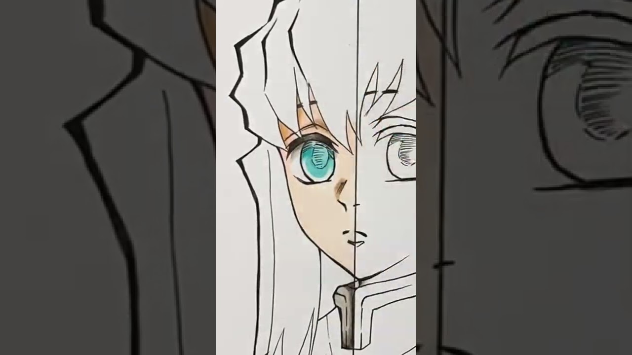 【検証】色鉛筆vsマーカーペン 鬼滅の刃 - MzMzMMz