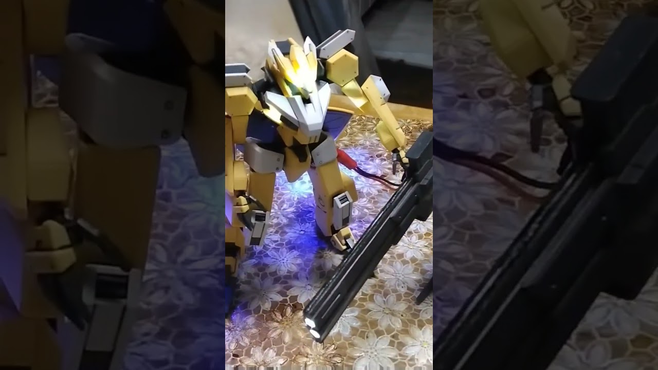 境界戦機のプラモデル全身光らせて見ました！ - MzMzMMz