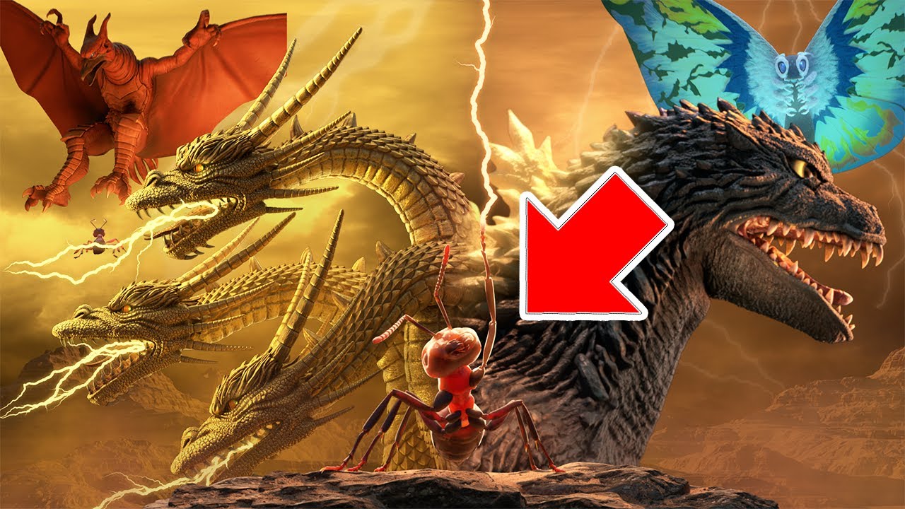 ゴジラvsアリ🐜が実現（ガチ） - MzMzMMz