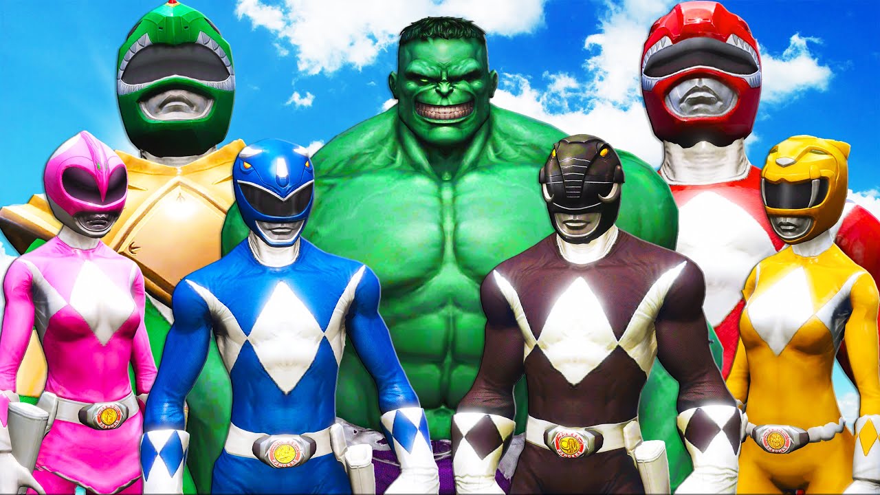 Mighty Morphin Power Rangers VS Immortal Hulk - MzMzMMz