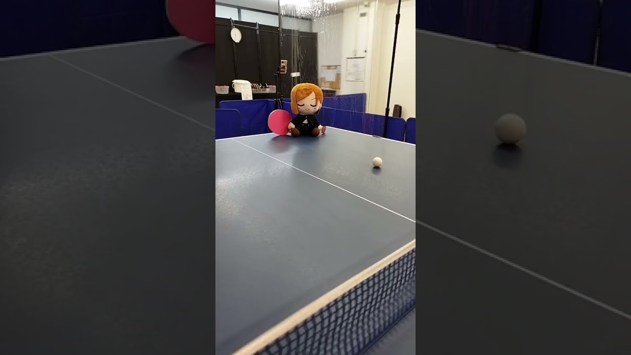【呪術廻戦 卓球】釘崎野薔薇・卓球デビュー!!#shorts - MzMzMMz