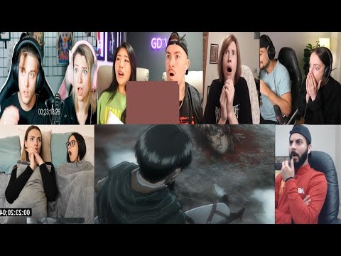 ATTACK ON TITAN NO REGRETS OVA 1-2 REACTION MASHUP!! - MzMzMMz