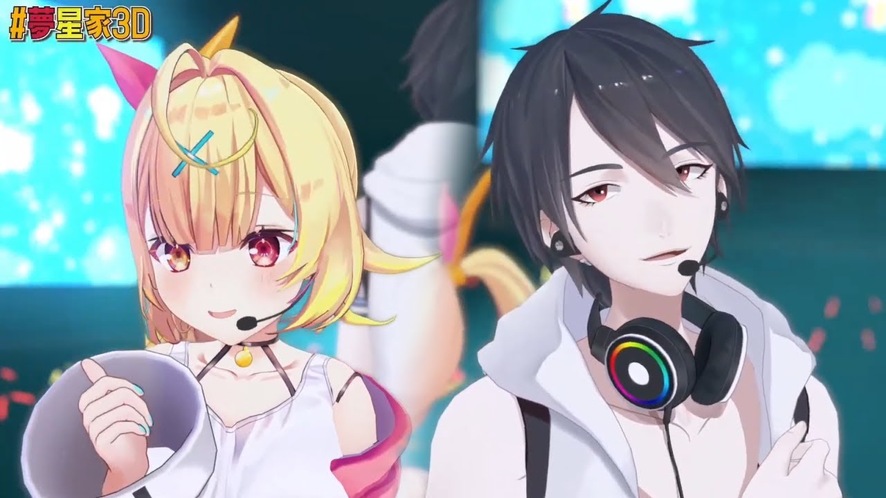 【LIVE ver.】青空のラプソディ / fhána (Covered by 夢星家)【にじさんじ/夢追翔/星川サラ】 - MzMzMMz